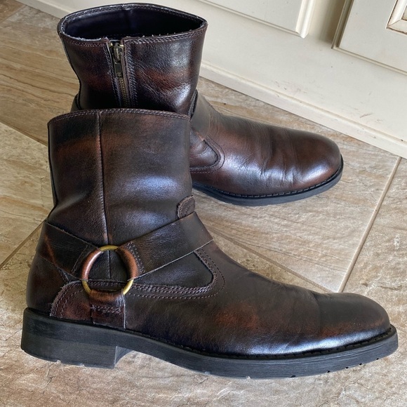 Chaps | Shoes | Chaps Ralph Lauren Mens Harness Boots | Poshmark